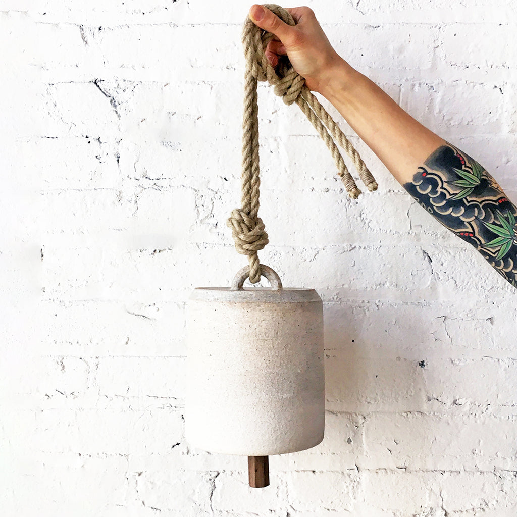 Thrown Bell Wide: White – MQuan Studio